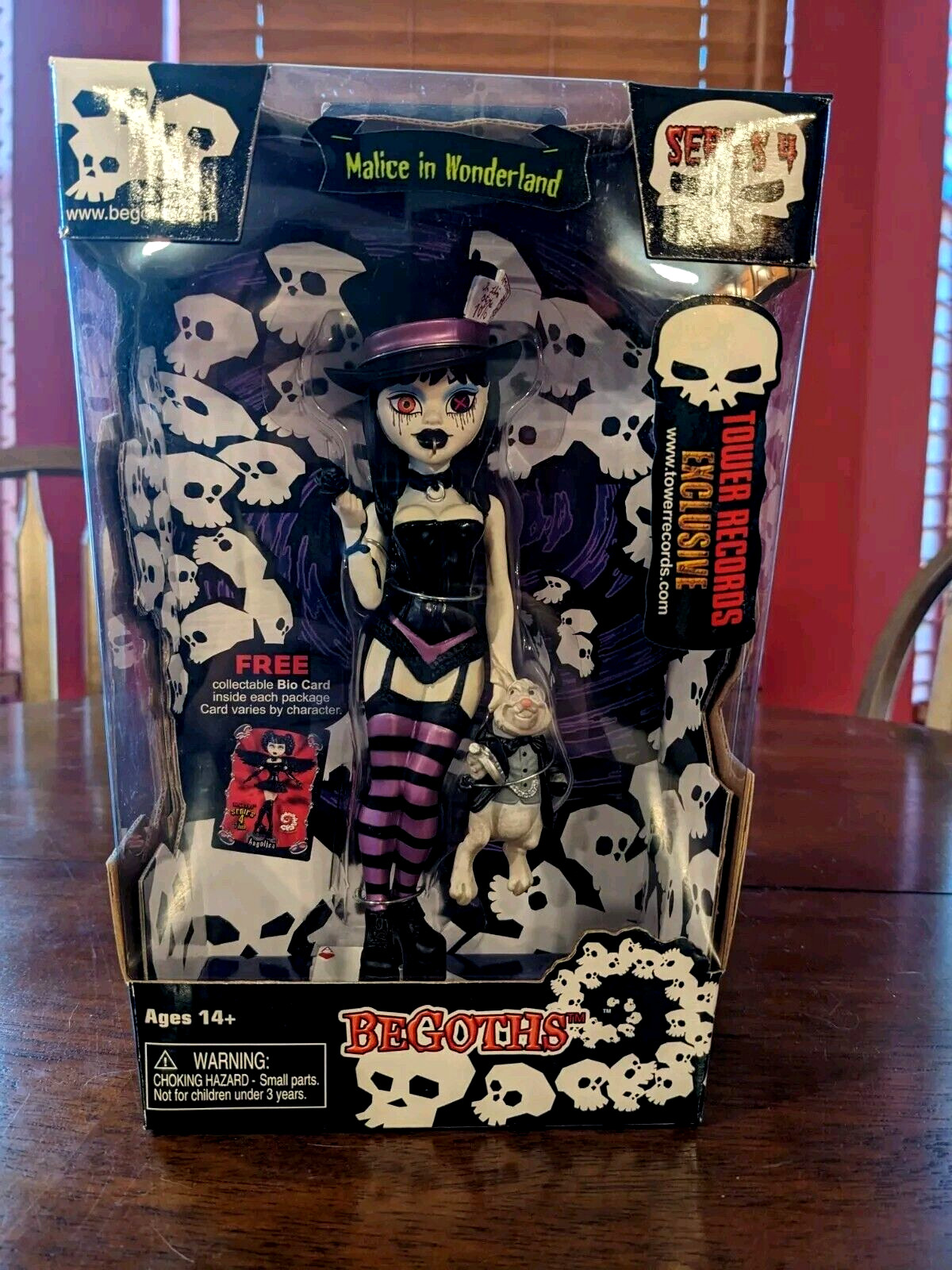 BEGOTHS Malice in Wonderland NIB Series 4 Tower Records Bleeding Edge ...