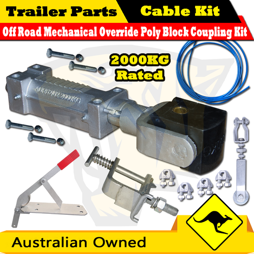 Off Road Mechanical Poly Block Coupling Cable Kit With Handle and Car ...
