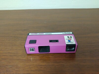 Vintage Retro Disney Mickey Mouse Pink Mickey-Matic Camera film/flash ...