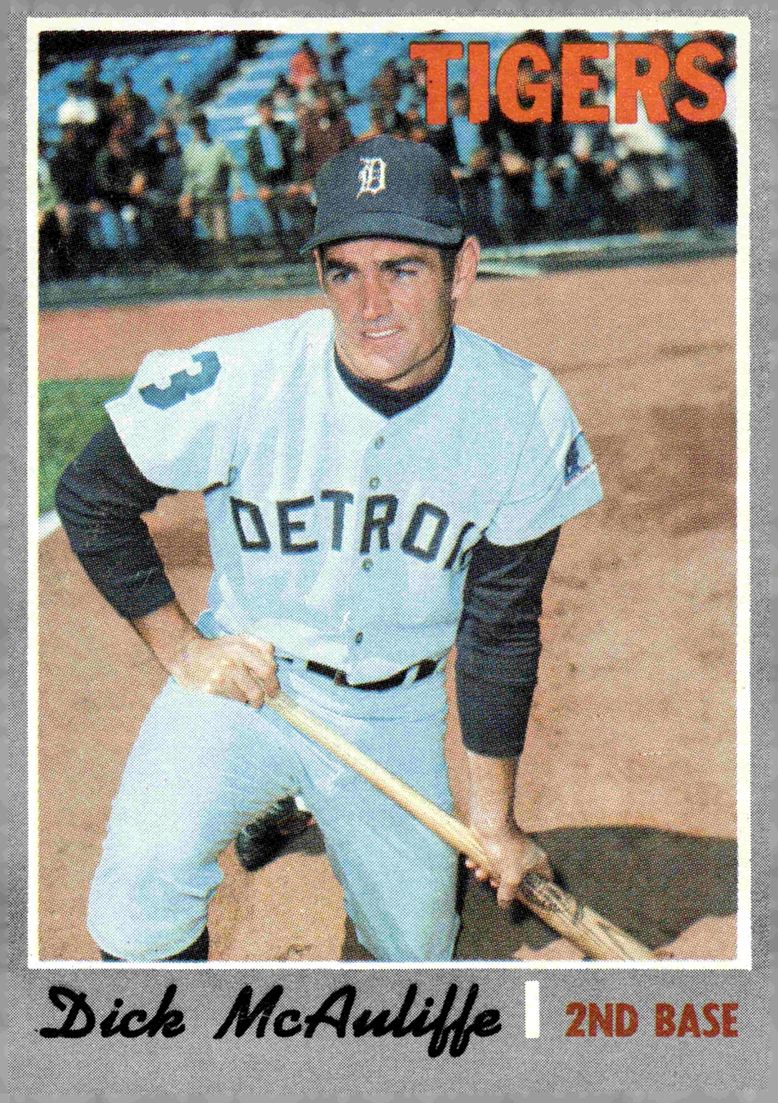 1970 Topps Dick McAuliffe #475 - Detroit Tigers | eBay