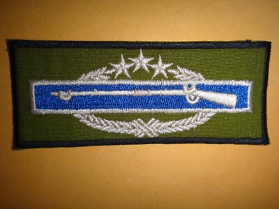US Army Combat Infantryman CIB 3rd Award Semi-Subdued Patch | eBay