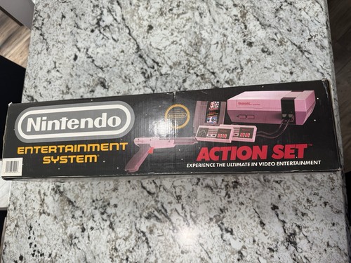 Nintendo NES Action Set Home Console- Complete In Box 45496610043| eBay
