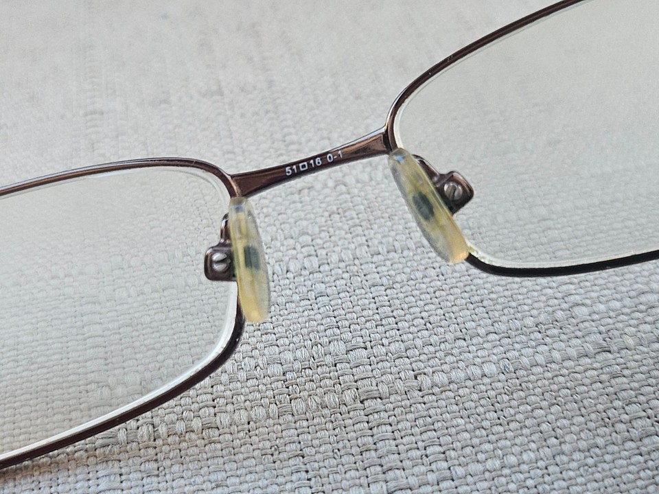 Marc by Marc Jacobs Eyeglasses Frame Brown Tone Eye Wear Glasses Unisec ...