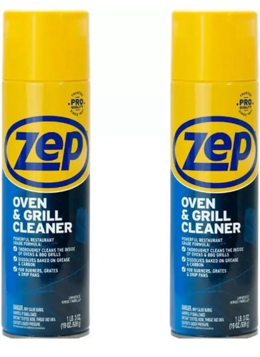 NEW Zep Heavy-Duty Oven and Grill Cleaner 19 Oz (2 Pack) High Quality ...