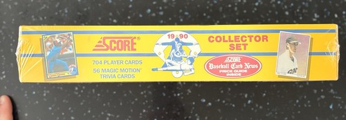 1990 Score Baseball Card Complete Factory Sealed Collector Set - 704 ...