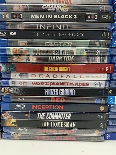 Blu Ray 104 DVD Movie Lot! Good Ones! Many Of Them New And Sealed! Take ...