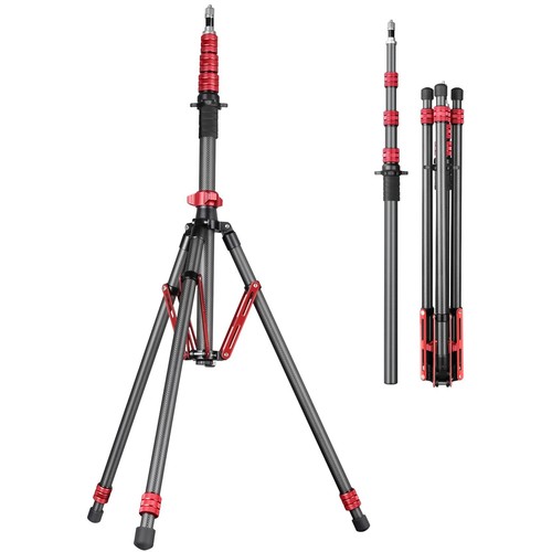 Light Stand Carbon Fiber, Adjustable Tripod Stand for Photography ...