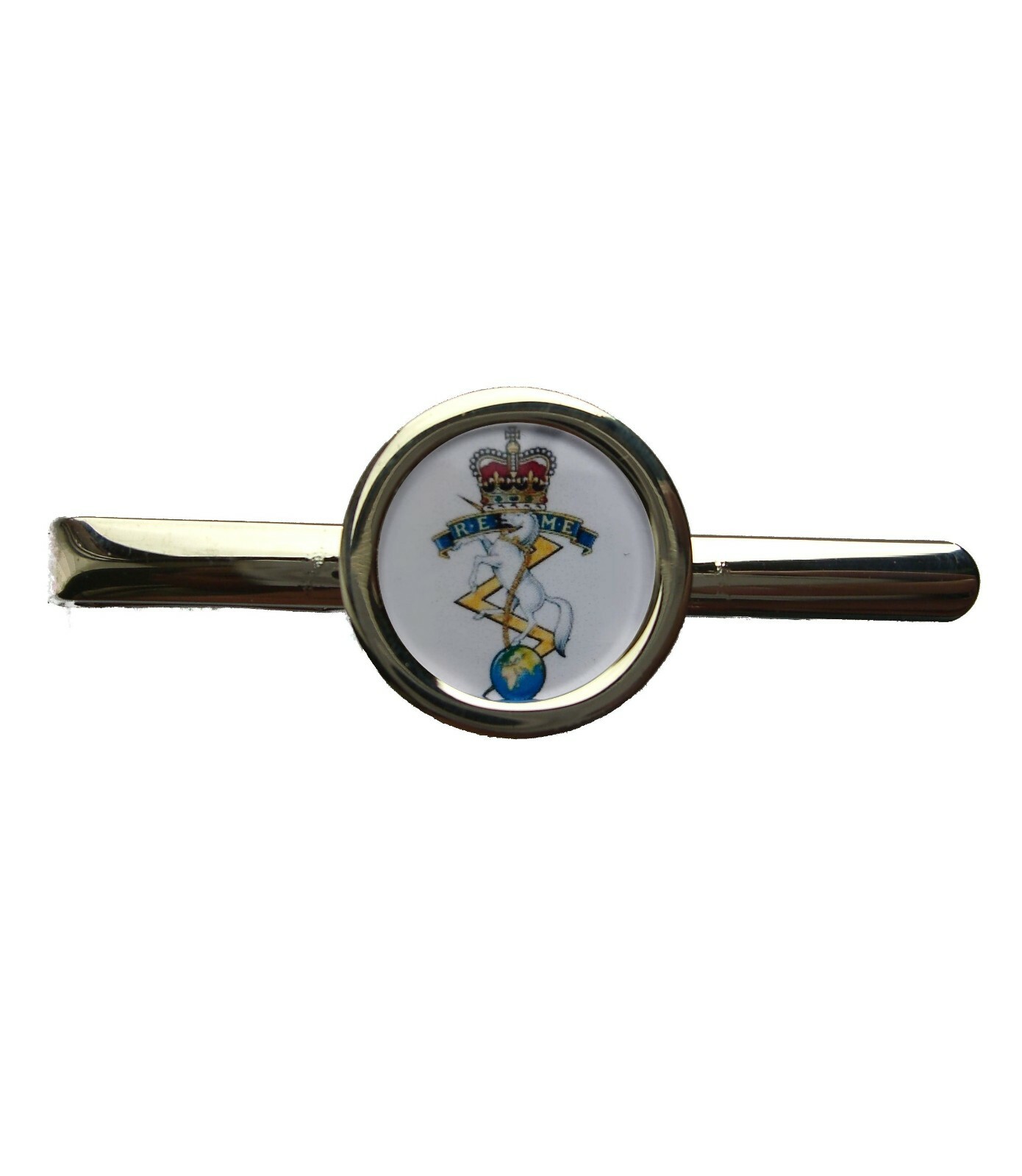 REME ROYAL ELECTRICAL MECHANICAL ENGINEERS TIE SLIDE BAR FREE UK POST ...