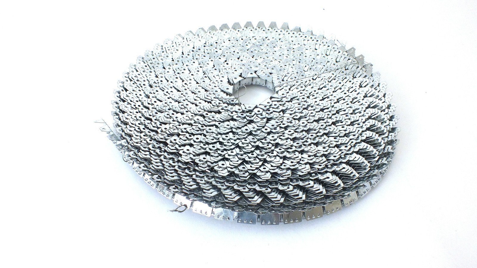 UPHOLSTERY METAL BACK TACK ROLL BLIND FINISH TACKING STRIP 2 OR 3 TEETH ...