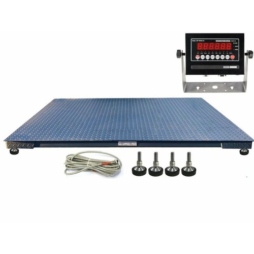5-Year Warranty Pallet size 84” x 84” Industrial Floor scale 10k lbs ...