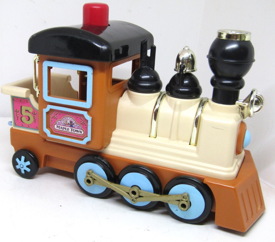 Vtg 1986 Maple Town Express Tonka Toy Train Engine for Calico Critters ...