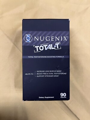 Nugenix Total-T Total Boosting Formula - 90 Capsules Expire 10/2024 ...