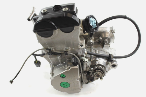 Kx250F Complete Engine Crate Motor Cases Crank top bottom end KX250 13 ...
