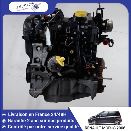 🇫🇷 MOTEUR DIESEL RENAULT MODUS 2004-2007 1.5 dCi ♻️ 7701475931 | eBay