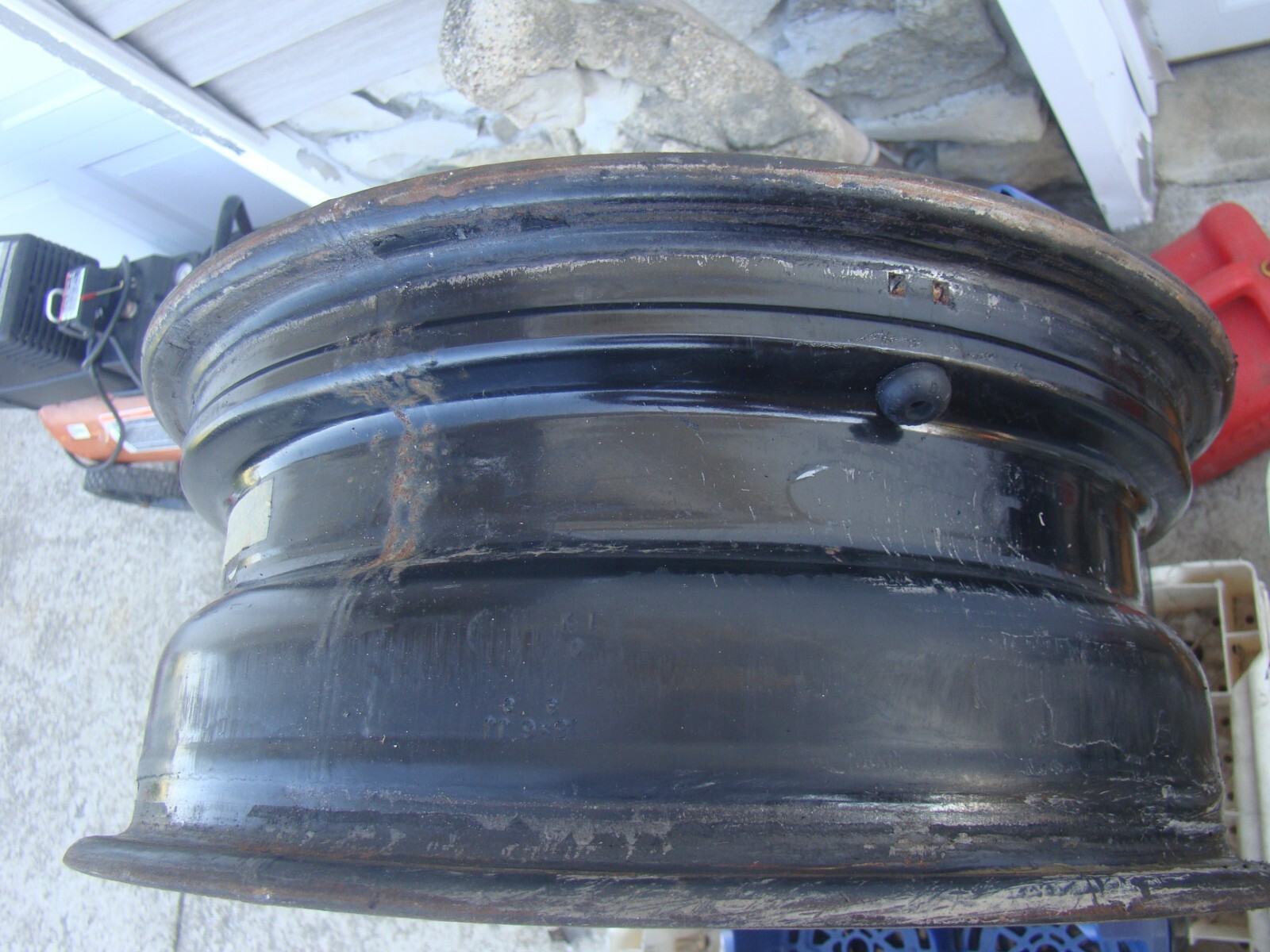 Vintage Chevy GM 15”x6” Rim Steel Wheel 5 On 5 GM OEM 4 3/4" Bolt ...