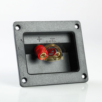 NEW Square Speaker Input Terminal Insert Cable Wire Audio bass ...