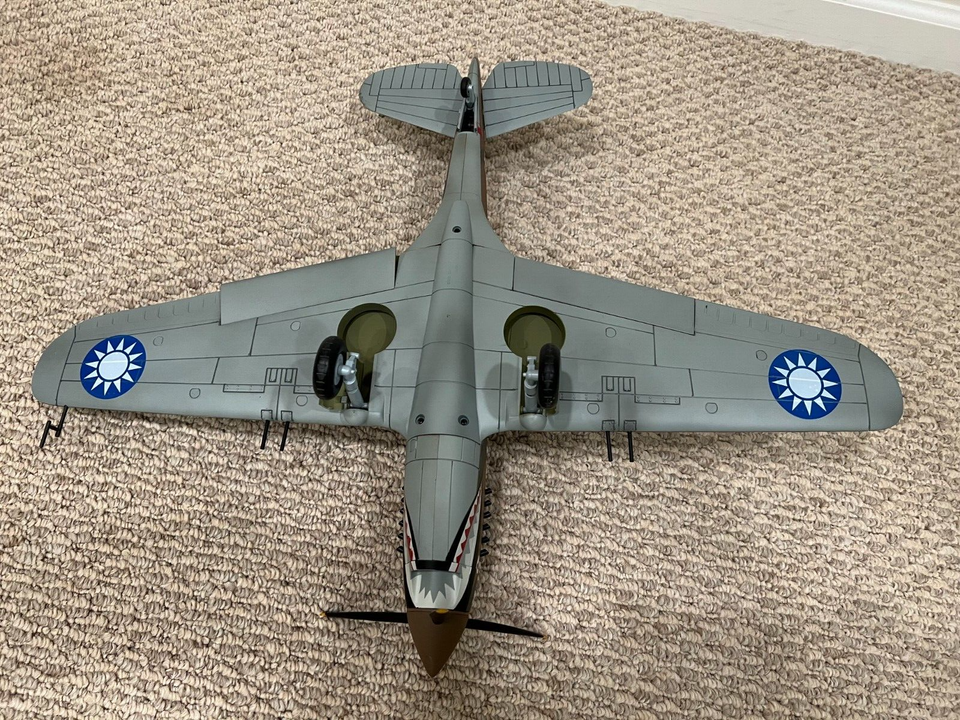 21st Century Toys Ultimate Soldier 1:18 Original P-40B Tomahawk Flying ...