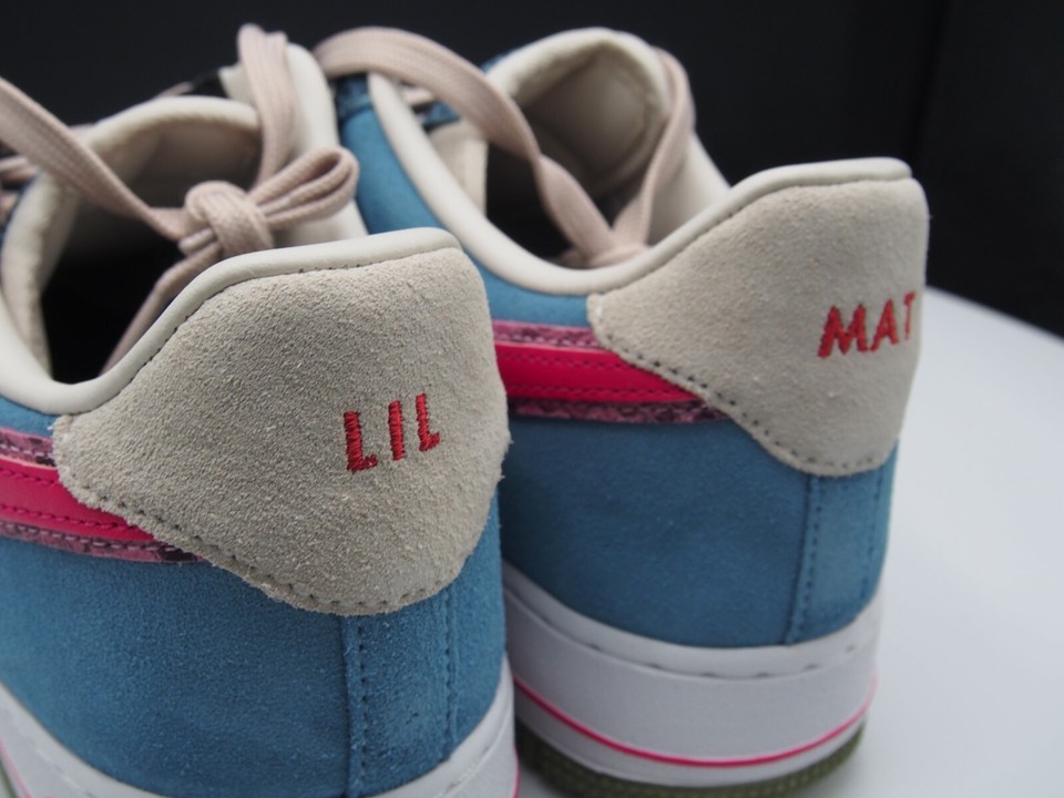 Nike Air Force 1 '07 "Watermelon Snakeskin" Nike by You ID Men's size 8 ...
