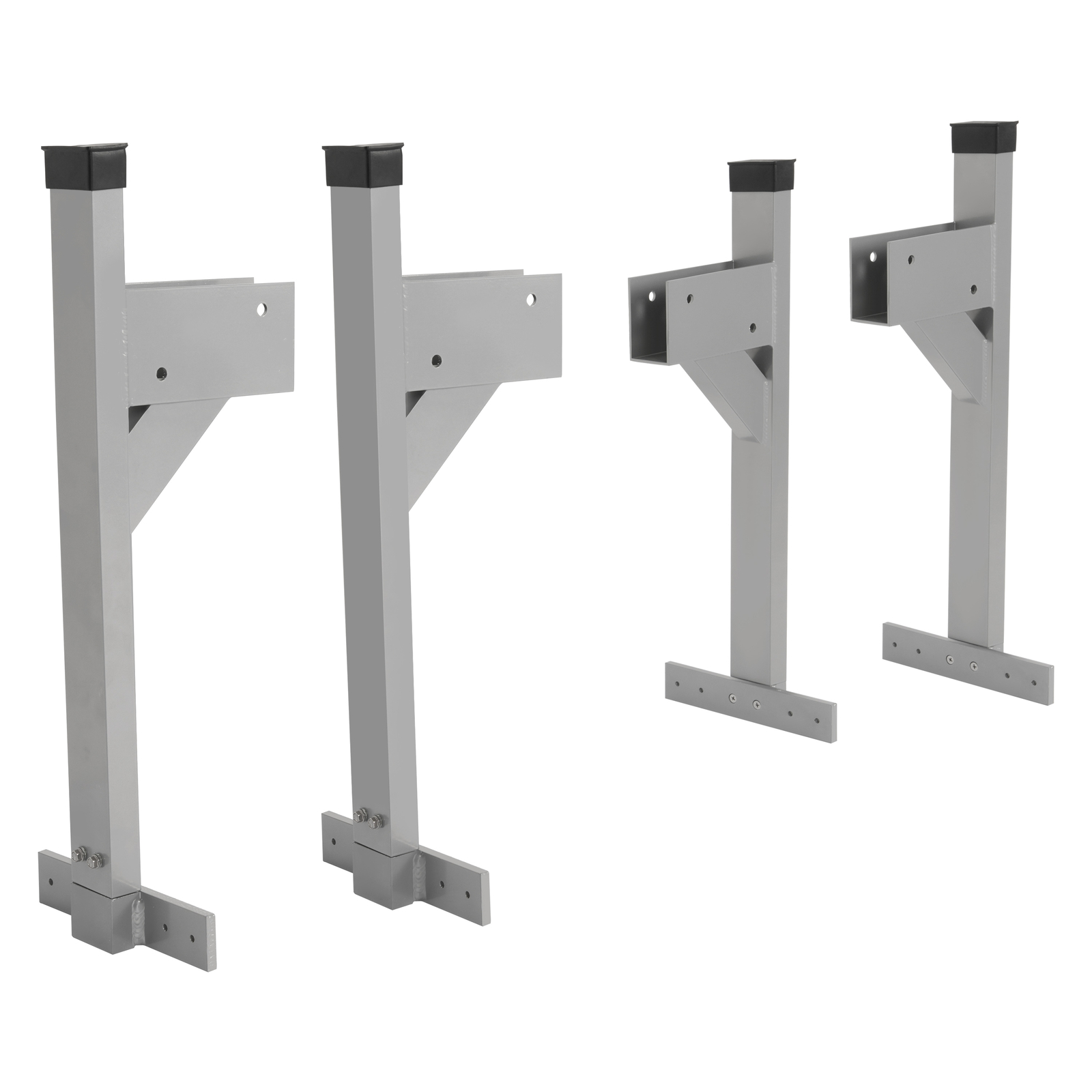Adjustable Roof Ladder Rack Bracket Kit For Open or Enclosed Trailers ...