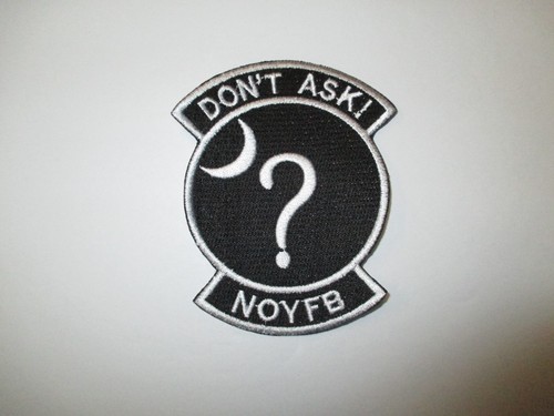 b6658 US Air Force Black Ops Don't Ask NOYFB 22nd MAS IR24C | eBay