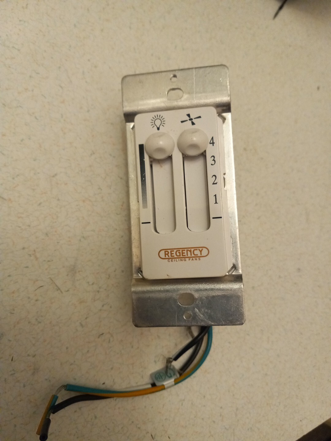 Regency UC9031 Solid-State Fan 4-Speed Control & Light Dimmer | eBay
