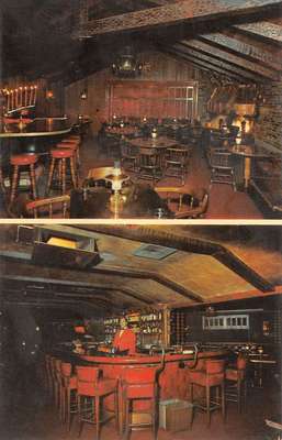 Oxnard California Colonial House Interior Multiview Vintage Postcard ...