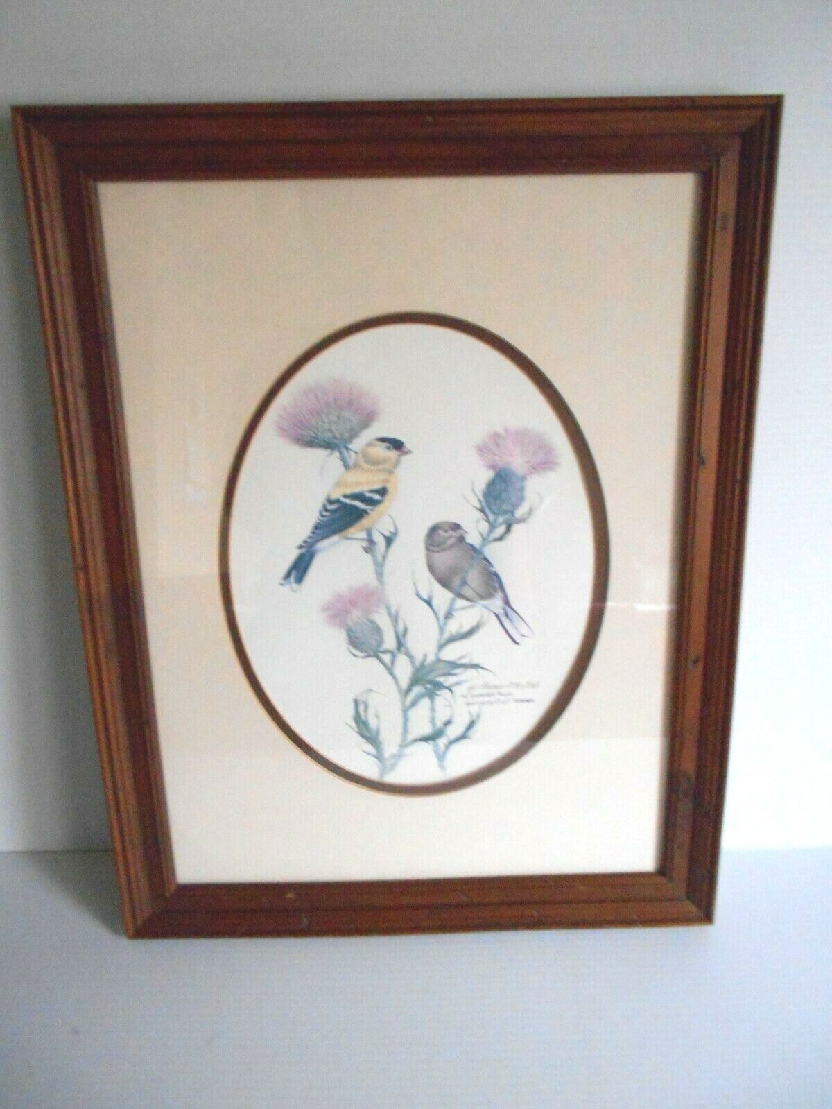 Framed Limited Edition Lithograph by Nancy Shumaker Pallan # 279/500 ...