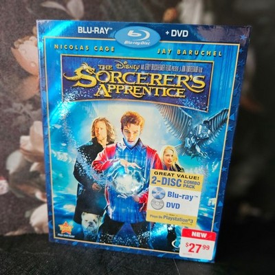 Disney The Sorcerers Apprentice Blu Ray + DVD COMBO PACK 2 Discs Cage ...