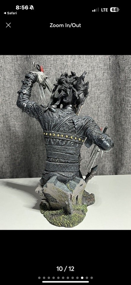 Edward Scissorhands Johnny Depp Resin Bust Statue Diamond Select In Box ...
