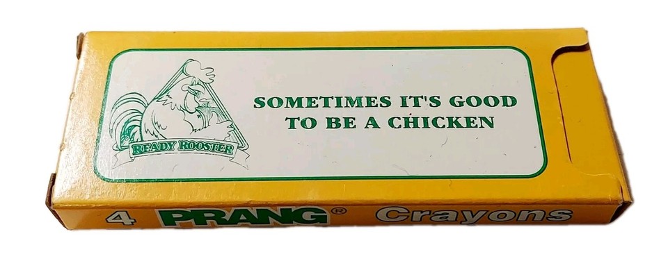 Vintage Prang Advertising Crayons 4 Prang Ready Rooster John Deere | eBay