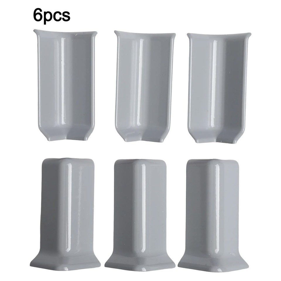 6 Pack Decorative Baseboard Corner Blocks for Enhanced Wall Aesthetics ...