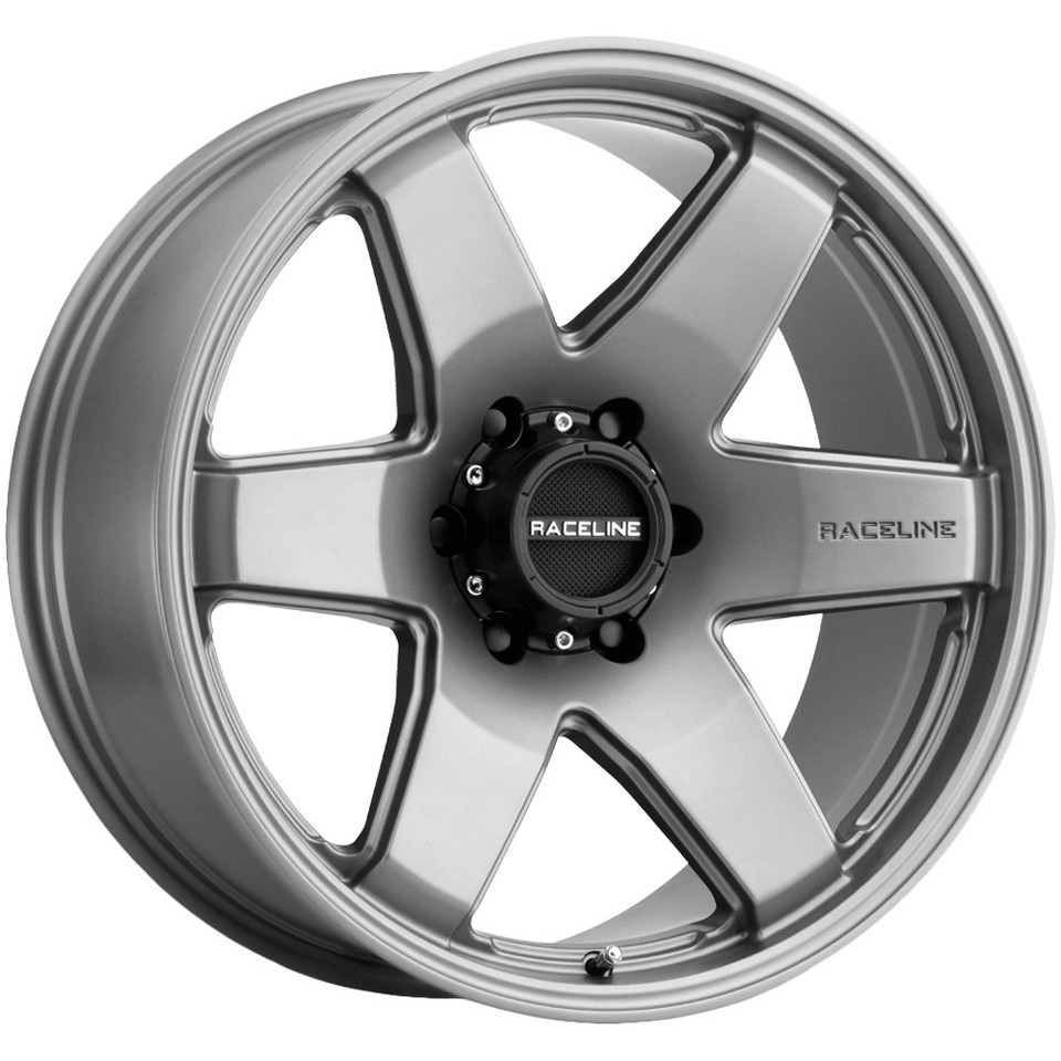 (Set of 4) Raceline 942GS Addict 17x9 6x5.5" -12mm Gunmetal Wheels Rims ...