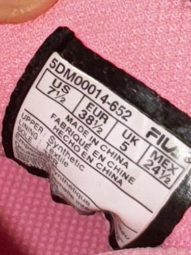 Fila Filaretti 5DM00014-652 Womens Pink Motorsport Inspired Sneakers ...