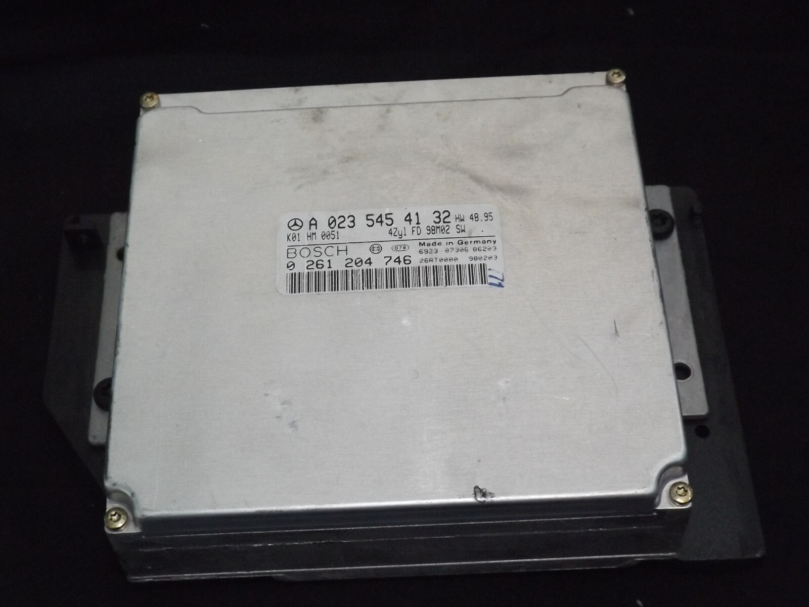 MERCEDES SLK R170 ECU A0235454132 SPEEDO IGNITION IMMOBILISER DOOR BOOT ...