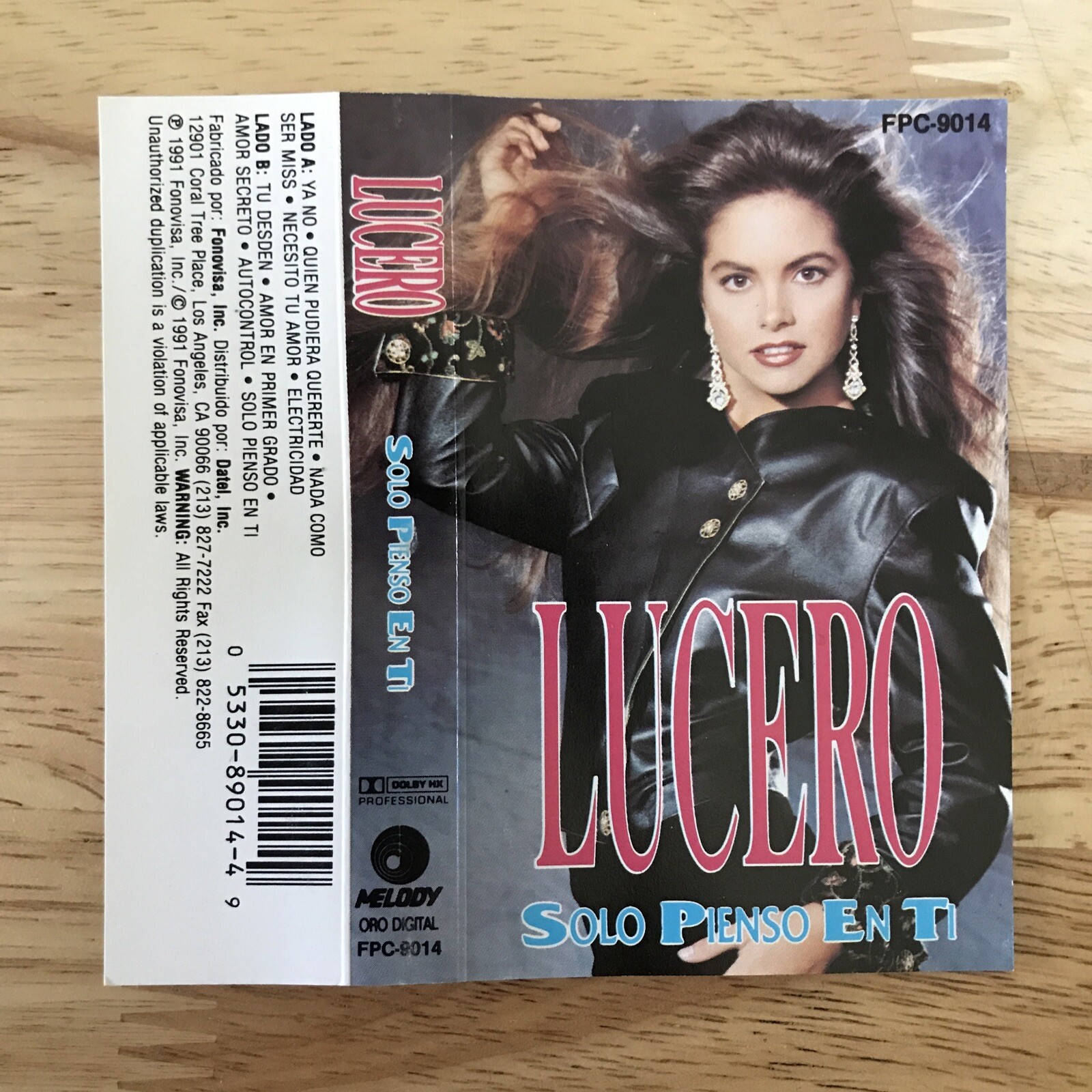 *ORIGINAL* LUCERO Solo Pienso En Ti (Cassette 1991) | eBay