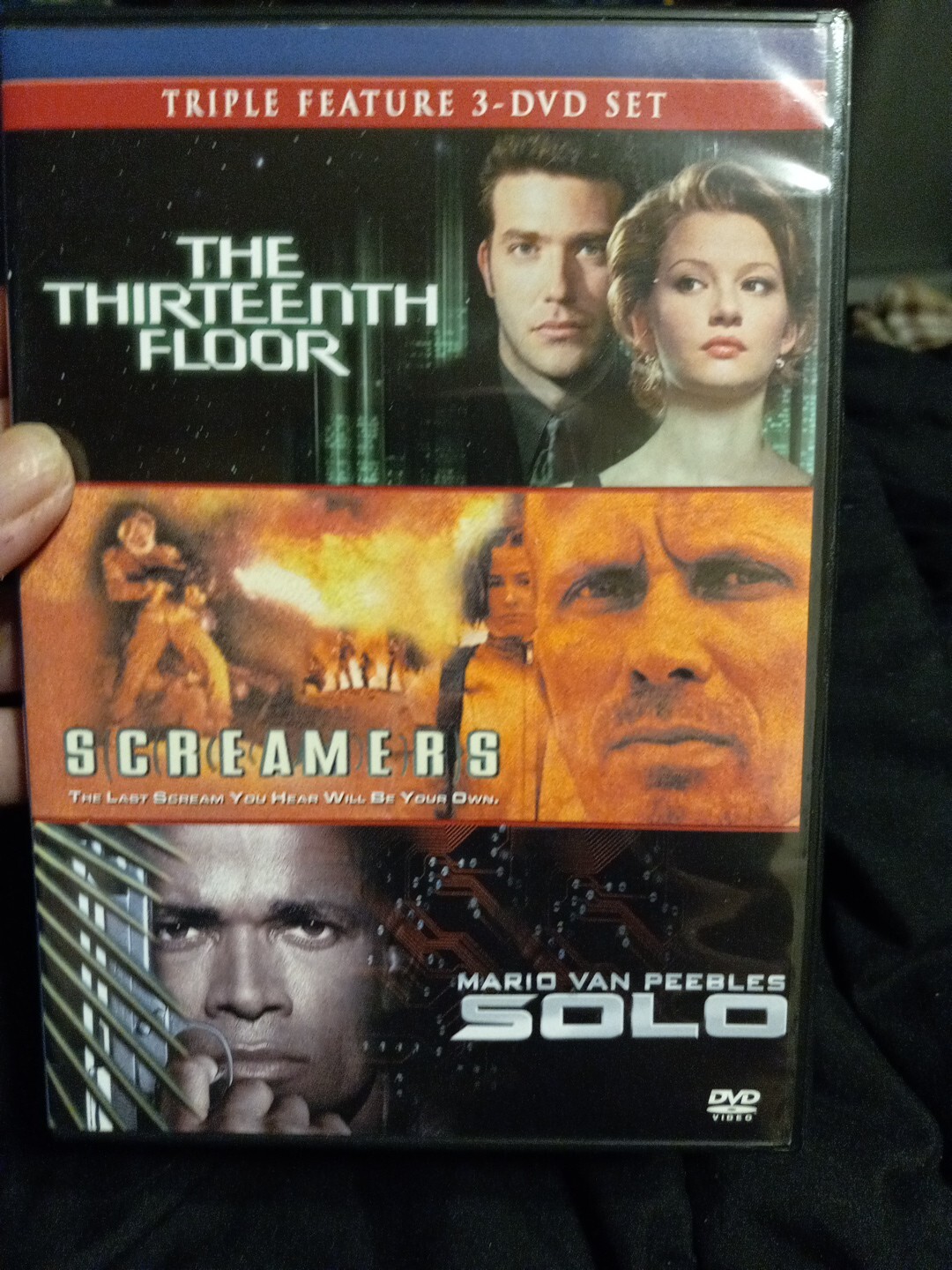 The Thirteenth Floor /Screamers/Solo (DVD, 2008, 3-Disc Set) for sale ...