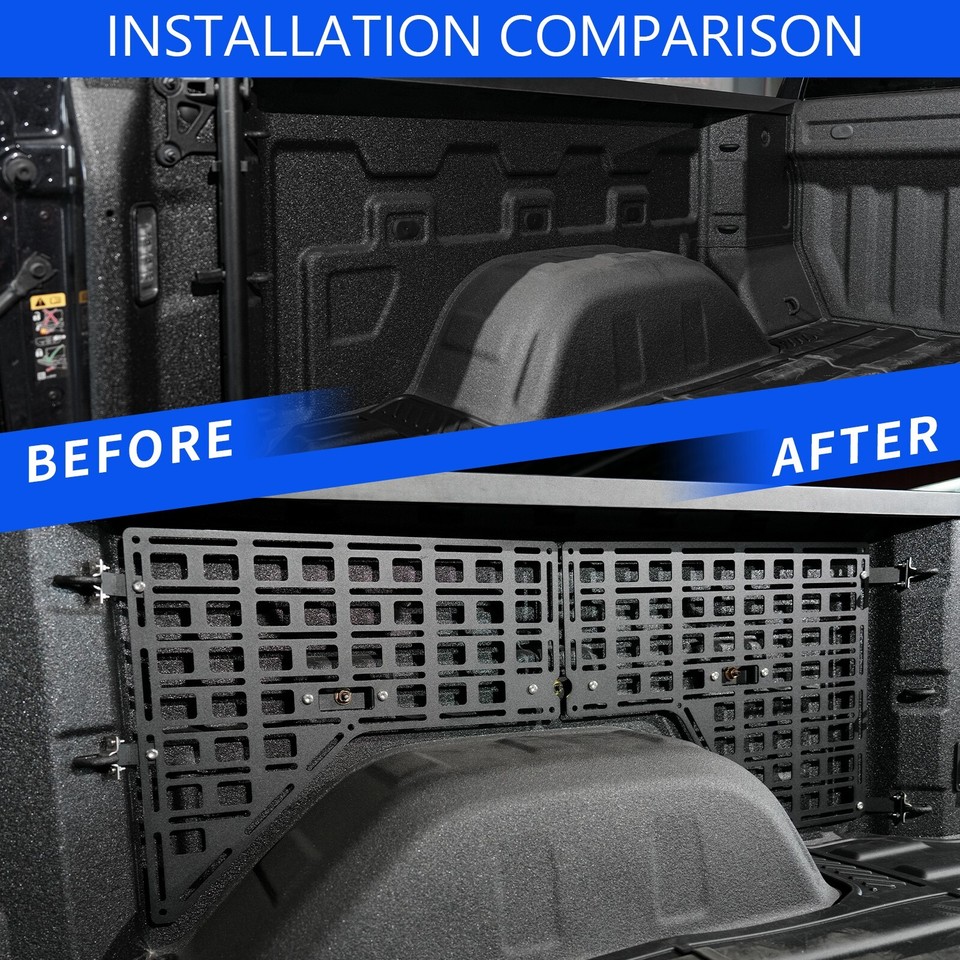 For 2019-2025 Chevy Silverado/GMC Sierra Side Bed Molle Panel Truck ...