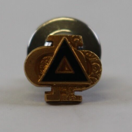 Vintage PHI DELTA PHI 14K Yellow Gold GF Greek Fraternal Pledge Badge ...