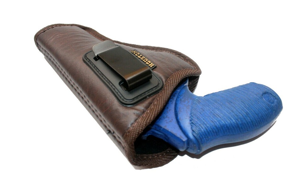 Brown Eco Leather IWB Holster for Rock Island Armory M200 Revolver w/ 4 ...