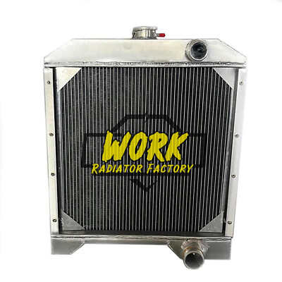 Aluminum Radiator For Case 1840 1845C Diesel Motor Skid Steer Loaders ...