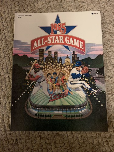 1985 - MLB All-Star Game Official Program - Vintage | eBay