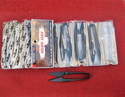 NEW 12 PCS. BLACK SEWING THREAD NIPPERS SNIPPERS CLIPPERS TRIMMING ...