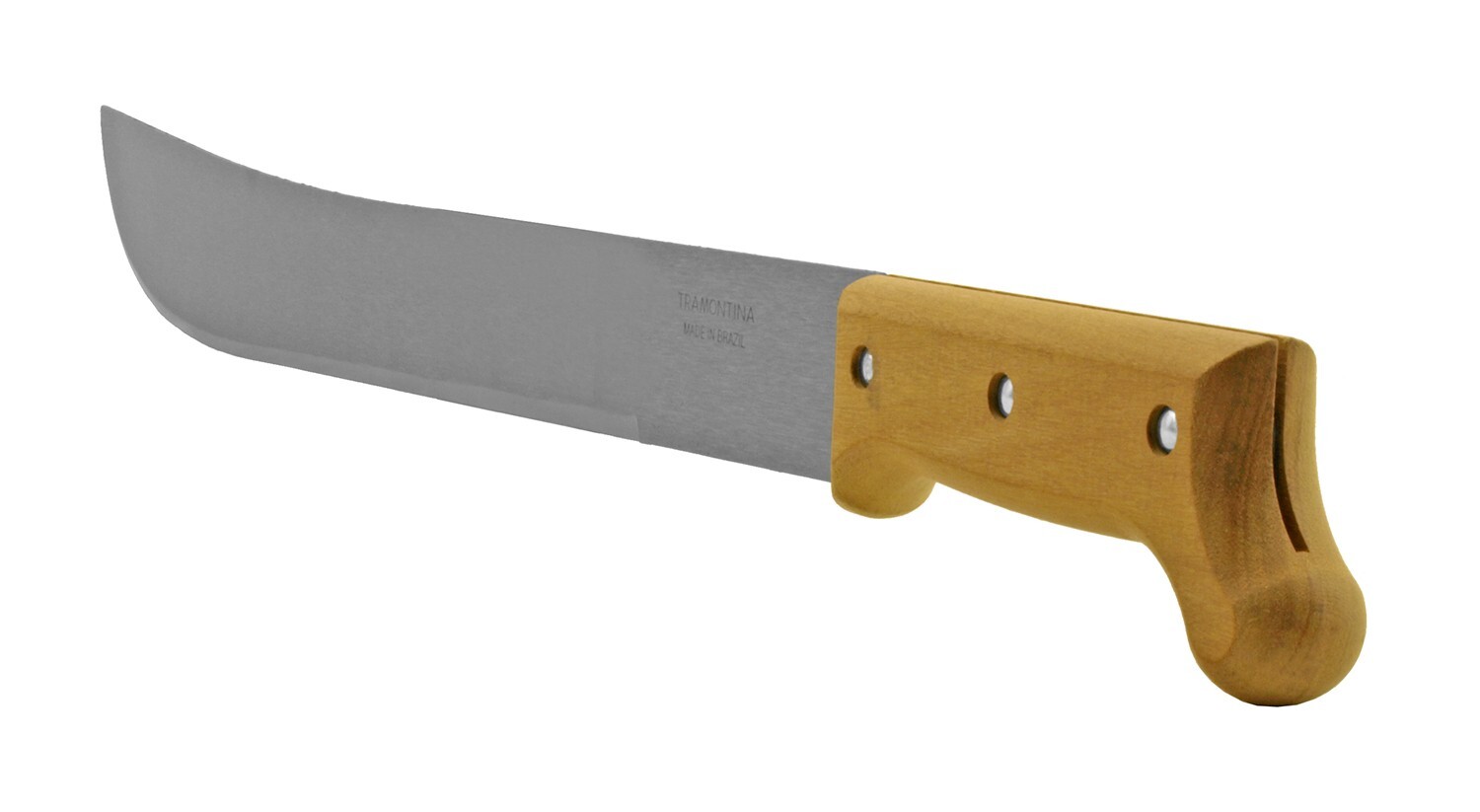 TRAMONTINA 28" Traditional WOOD HANDLE Carbon Steel Bush Machete MADE ...