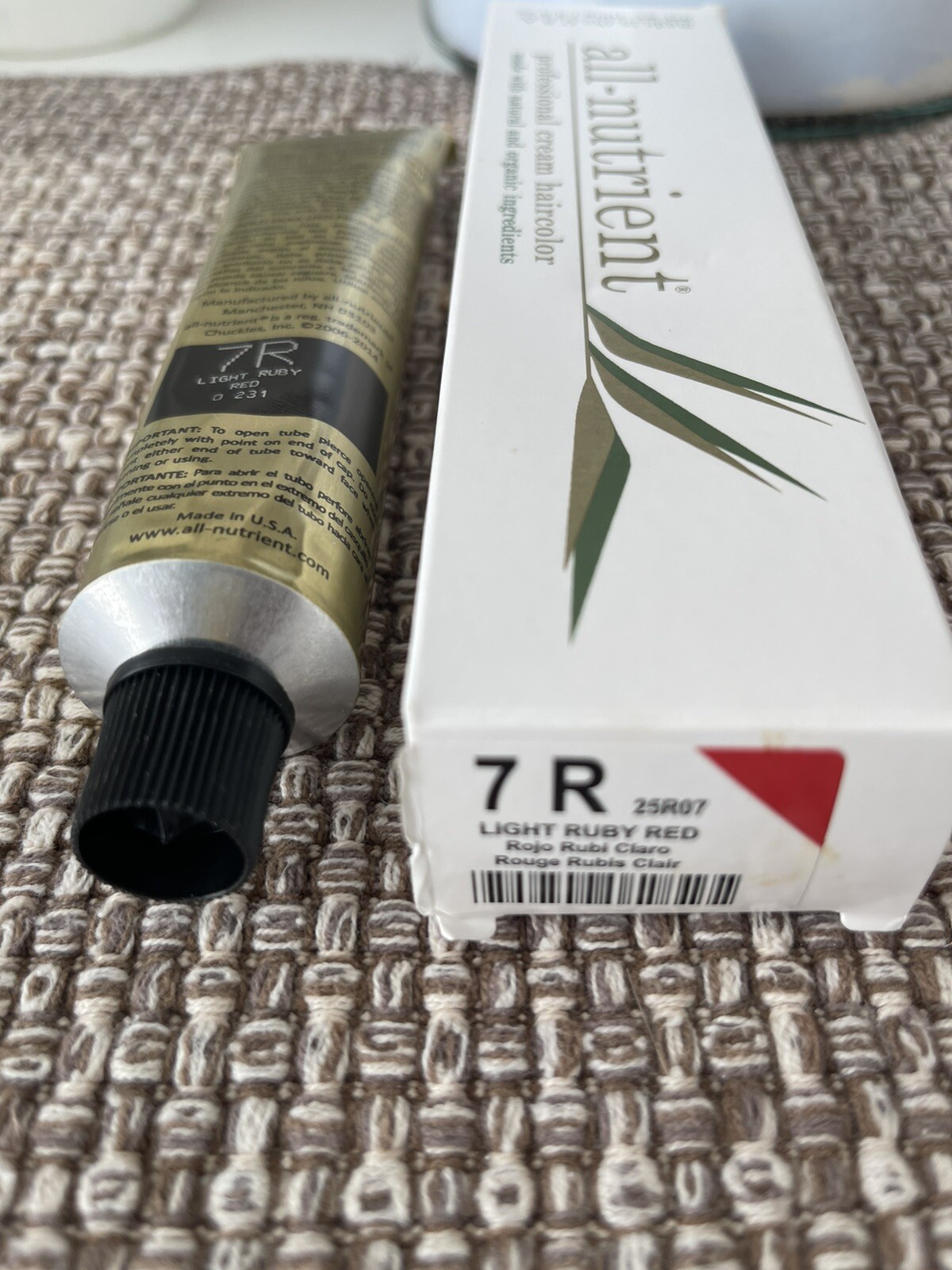 ALL NUTRIENT Professional Cream Hair Color With Botanical Extracts 3.5 ...