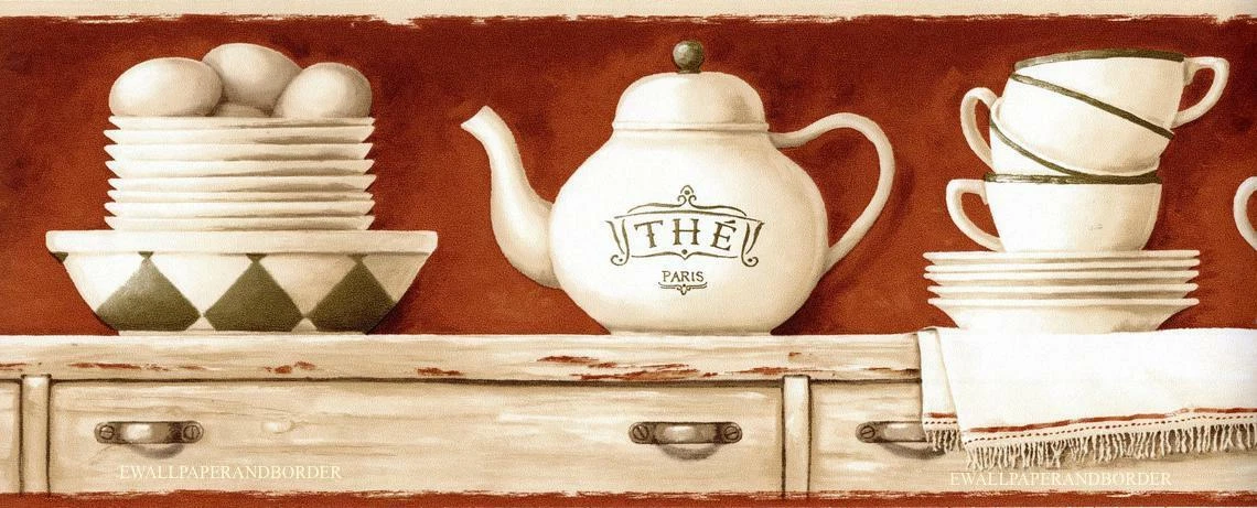 Wallpaper Borders For Kitchen
