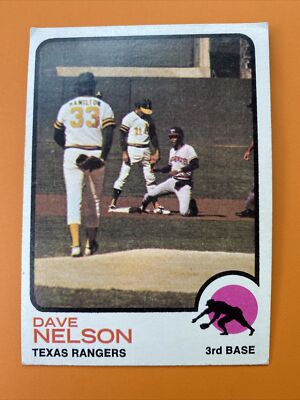 1973 Topps Dave Nelson #111 VG-EX | eBay