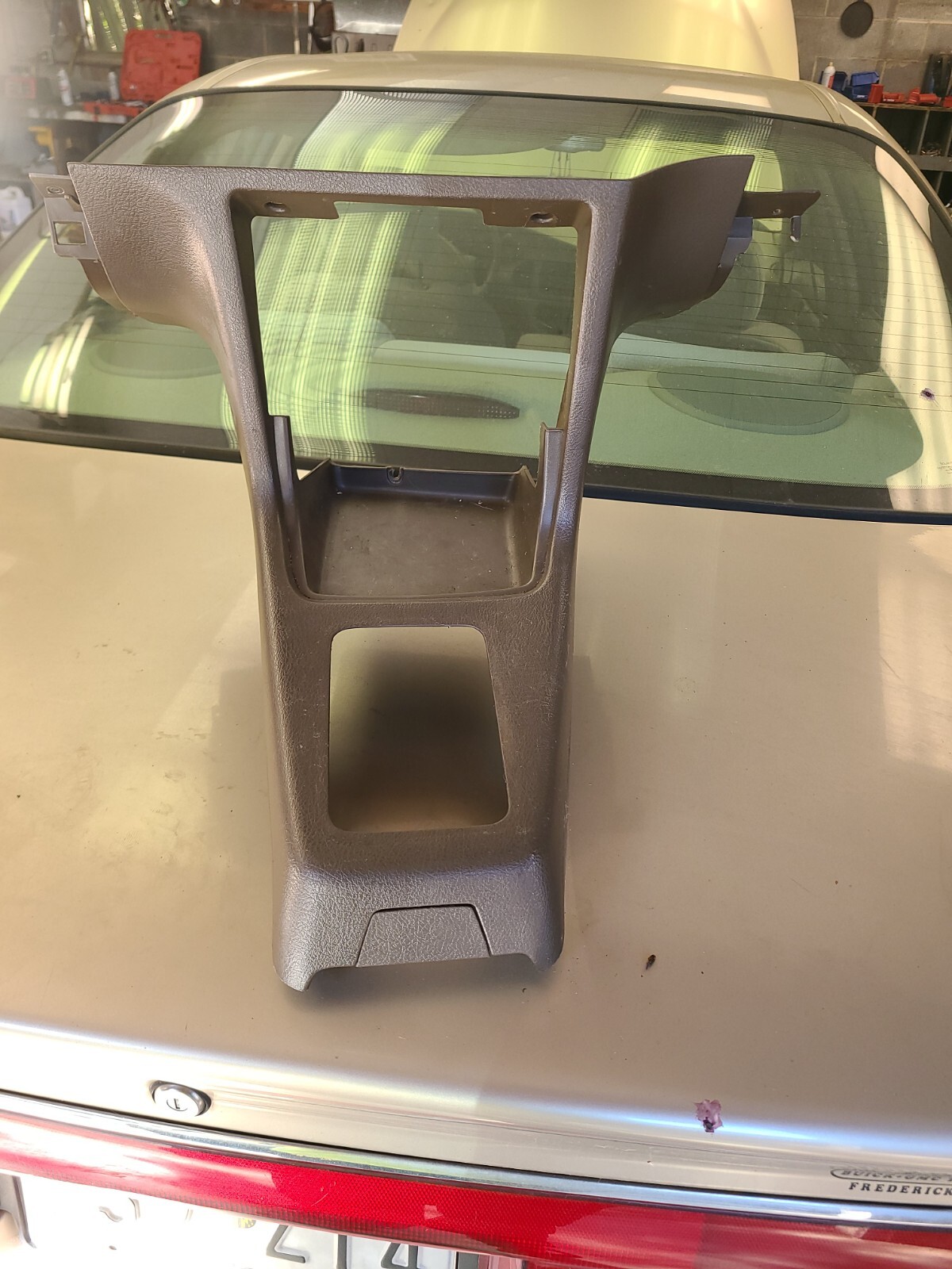 90-93 ACURA INTEGRA CENTER SHIFTER CONSOLE COVER PANEL BROWN 5 SPEED | eBay