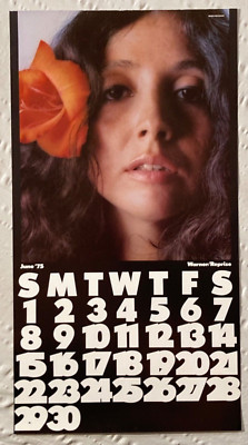 Maria Muldaur 1975 Calendar Page Poster | eBay
