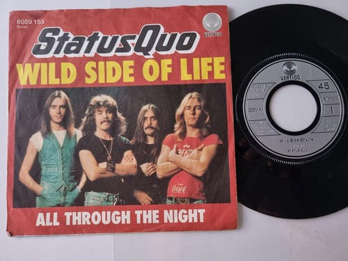 7" Single Status Quo - Wild side of life Vinyl Germany | eBay