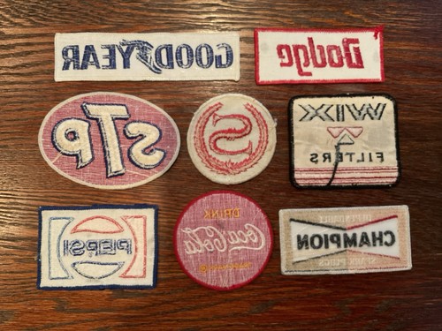 Vintage Collection Of Patches From NASCAR And Other Races Vendors And ...